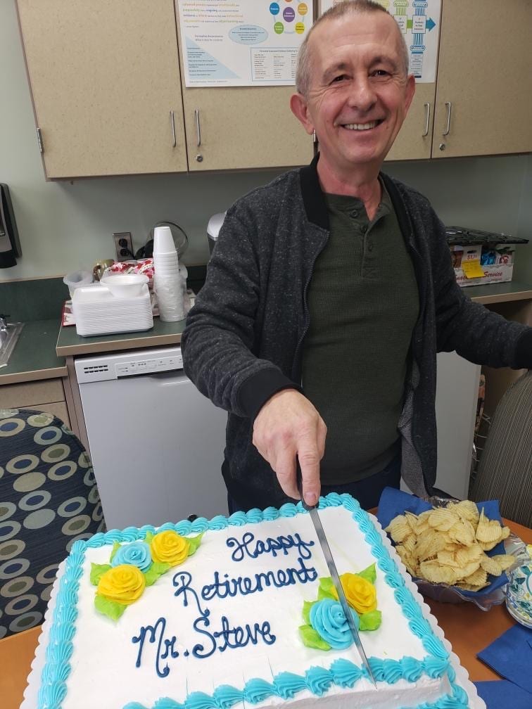 Happy Retirement Mr. Steve – Geer Park Elementary School